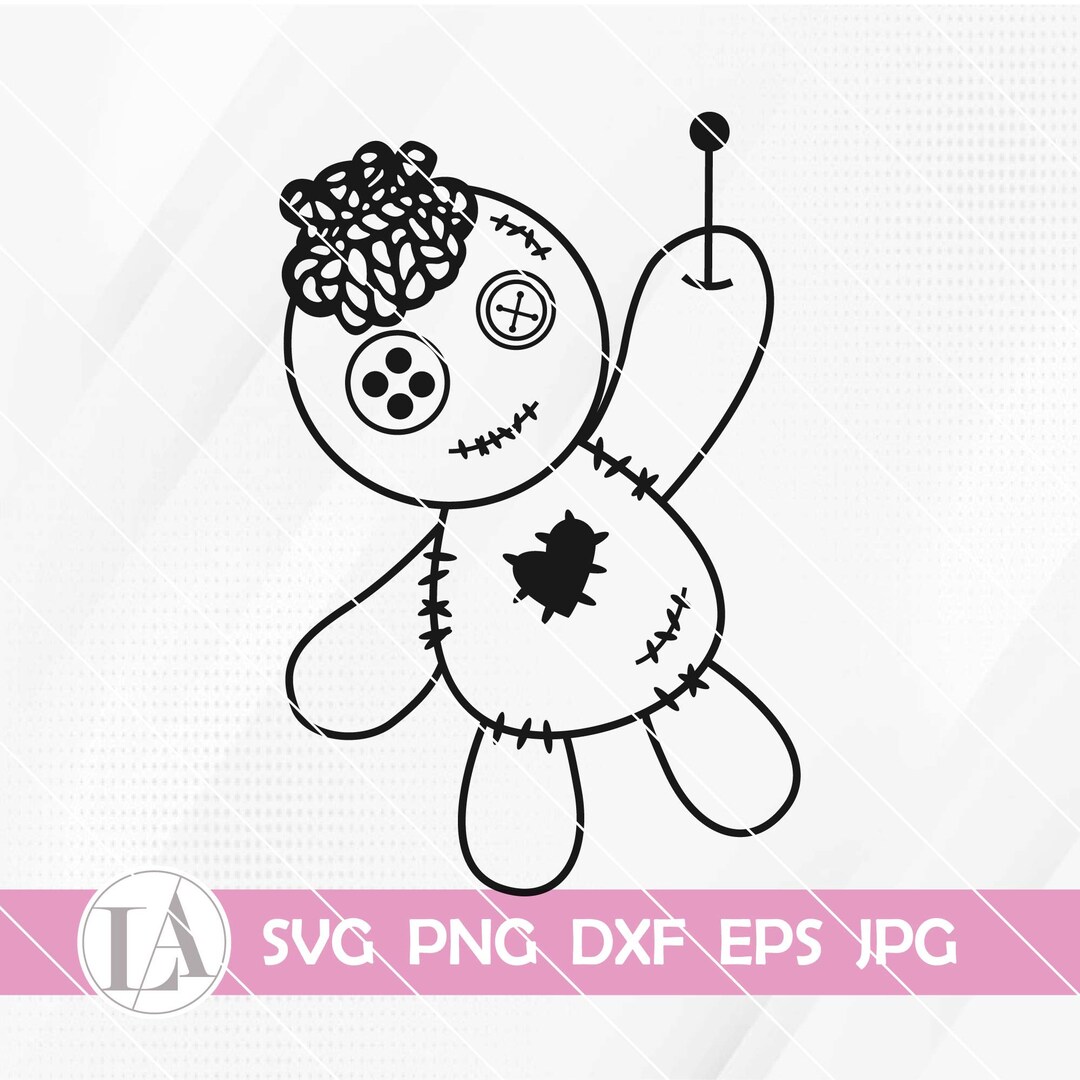 Voodoo Doll Svg | Witch Craft Svg | Sorcery Svg | Magic Spells Svg ...