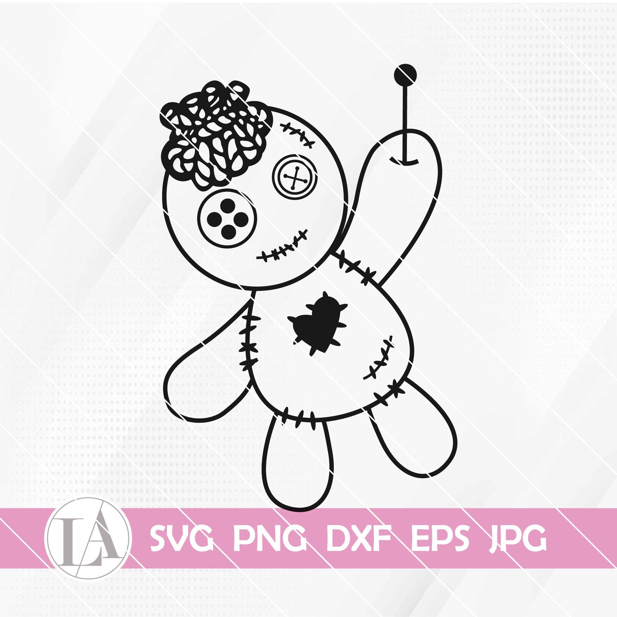 Voodoo Doll Svg Witch Craft Svg Sorcery Svg Magic Spells - Etsy