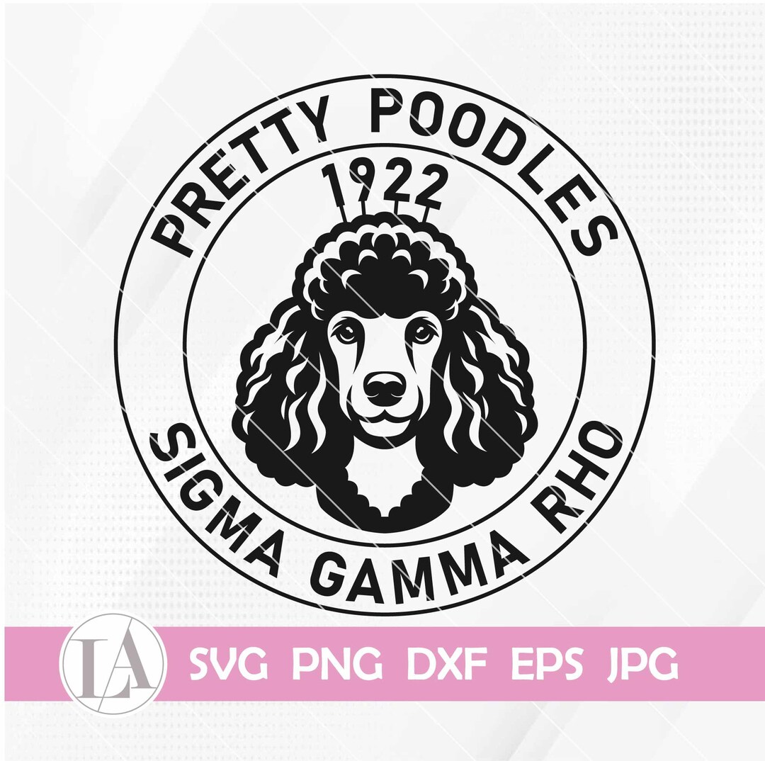 Poodle Silhouette Svg | Sgrho Svg | Sgrho Poodle Svg | 1922 Svg | Sgrho ...