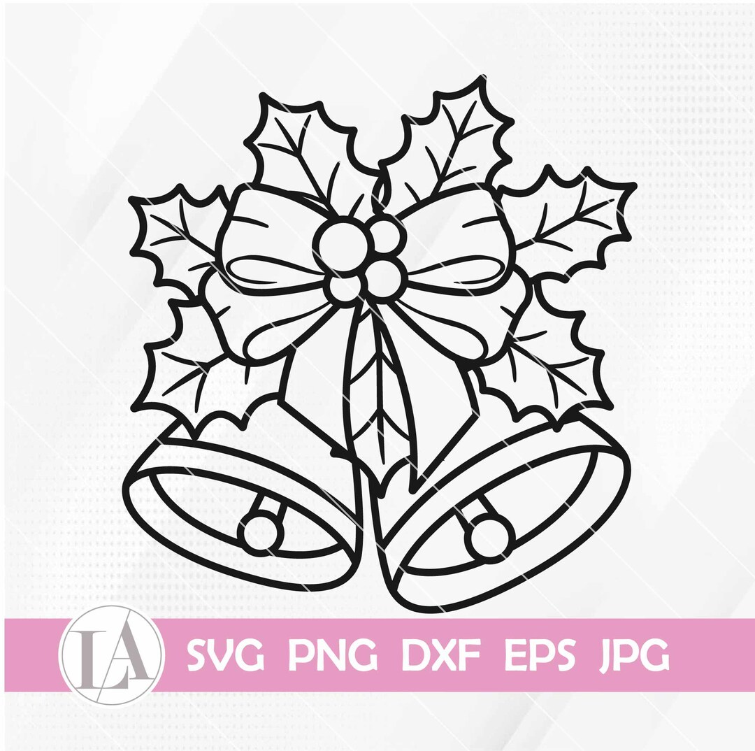 Jingle Bells Svg | Christmas Bells Svg | Wedding Bells Png | Christmas ...