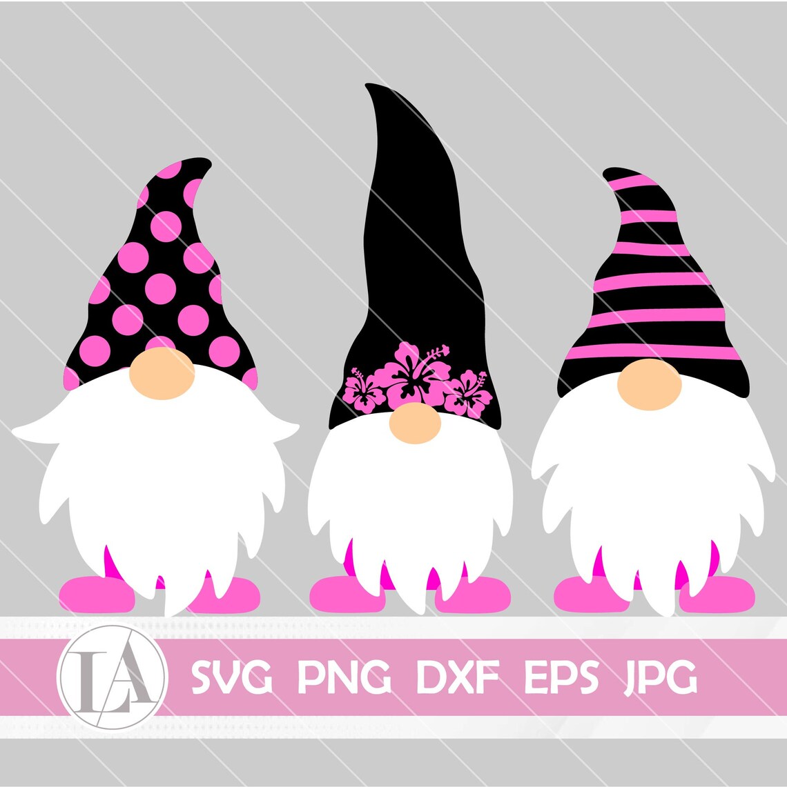 Gnomes Svg Three Gnomes Svg Colorful Gnome Svg Gnome - Etsy