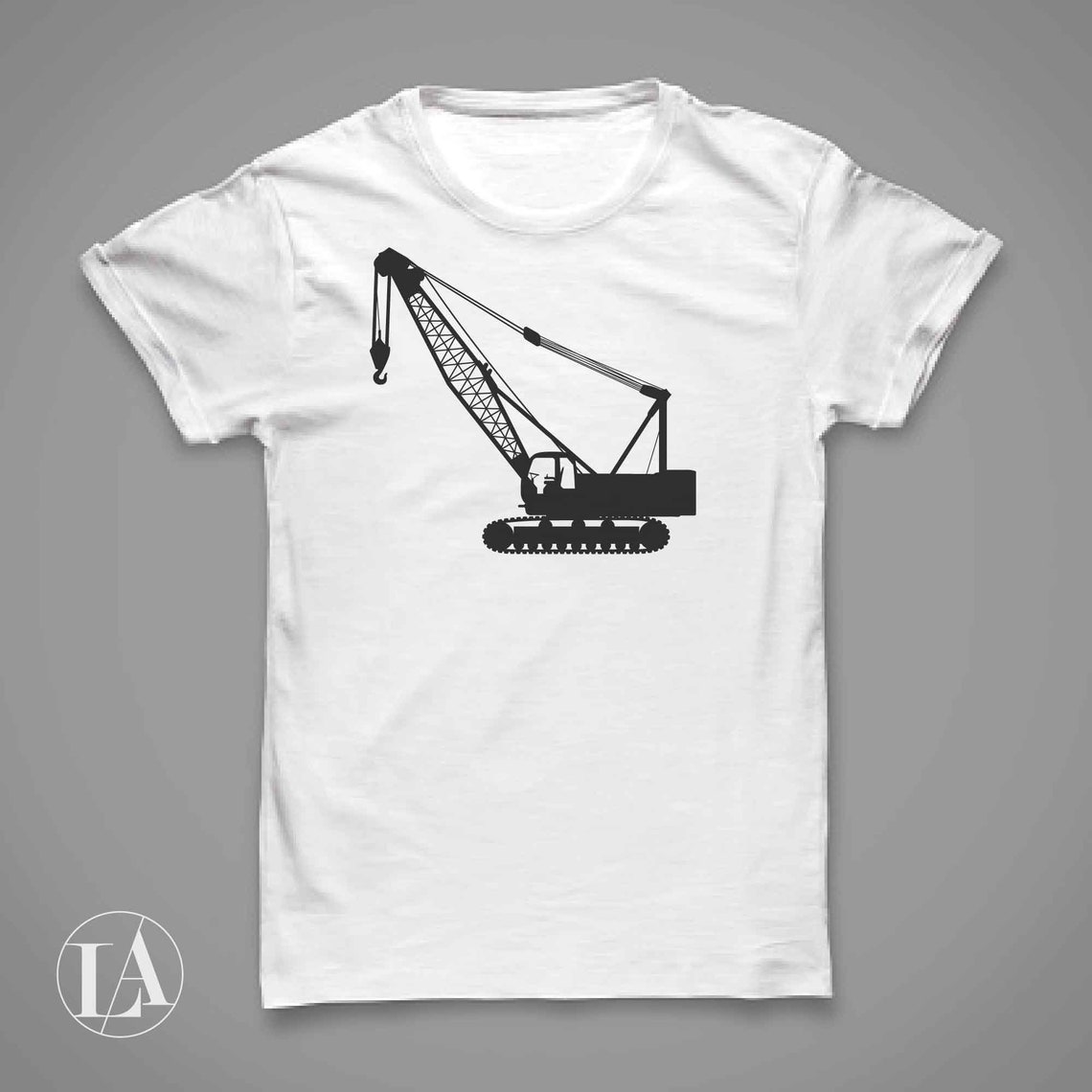 Crane SVG | Construction Truck SVG | Heavy Equipment SVG | Building ...