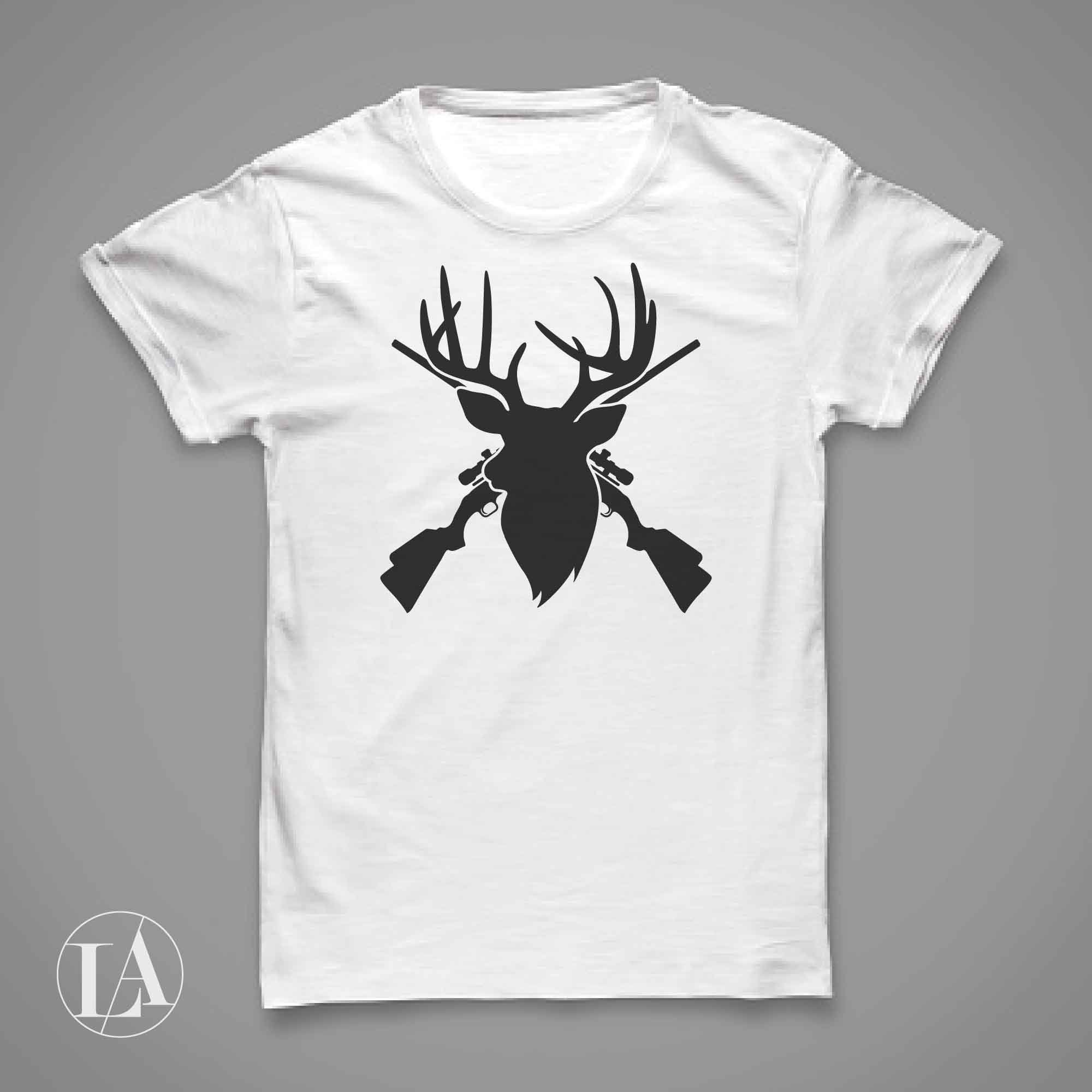 Deer Head Svg Buck Svg Hunting Rifles Hunting Shirt Svg - Etsy