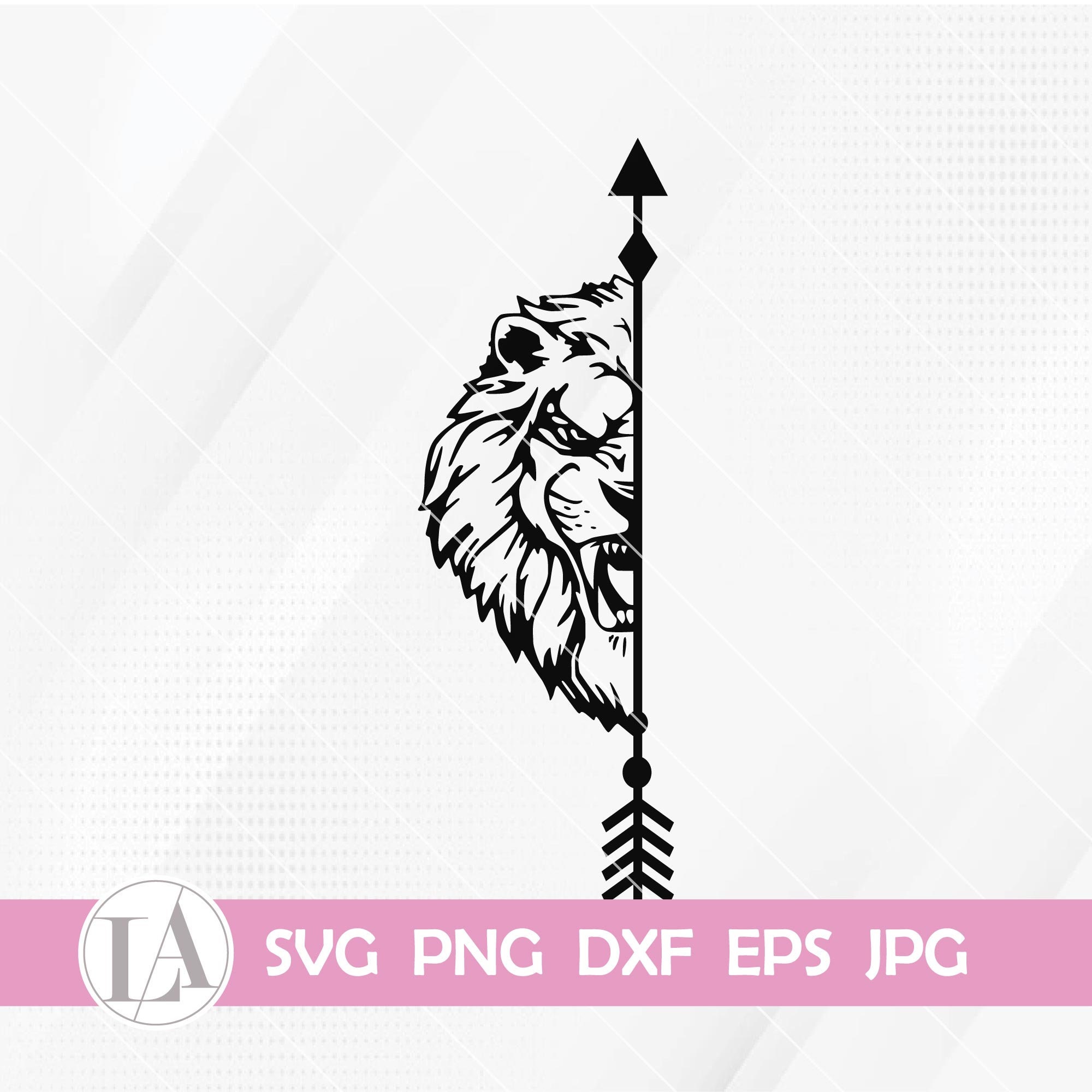Lion Head Svg, Lion With Arrow Svg, Boho Lion Svg, Wild Cat Svg, Lion ...