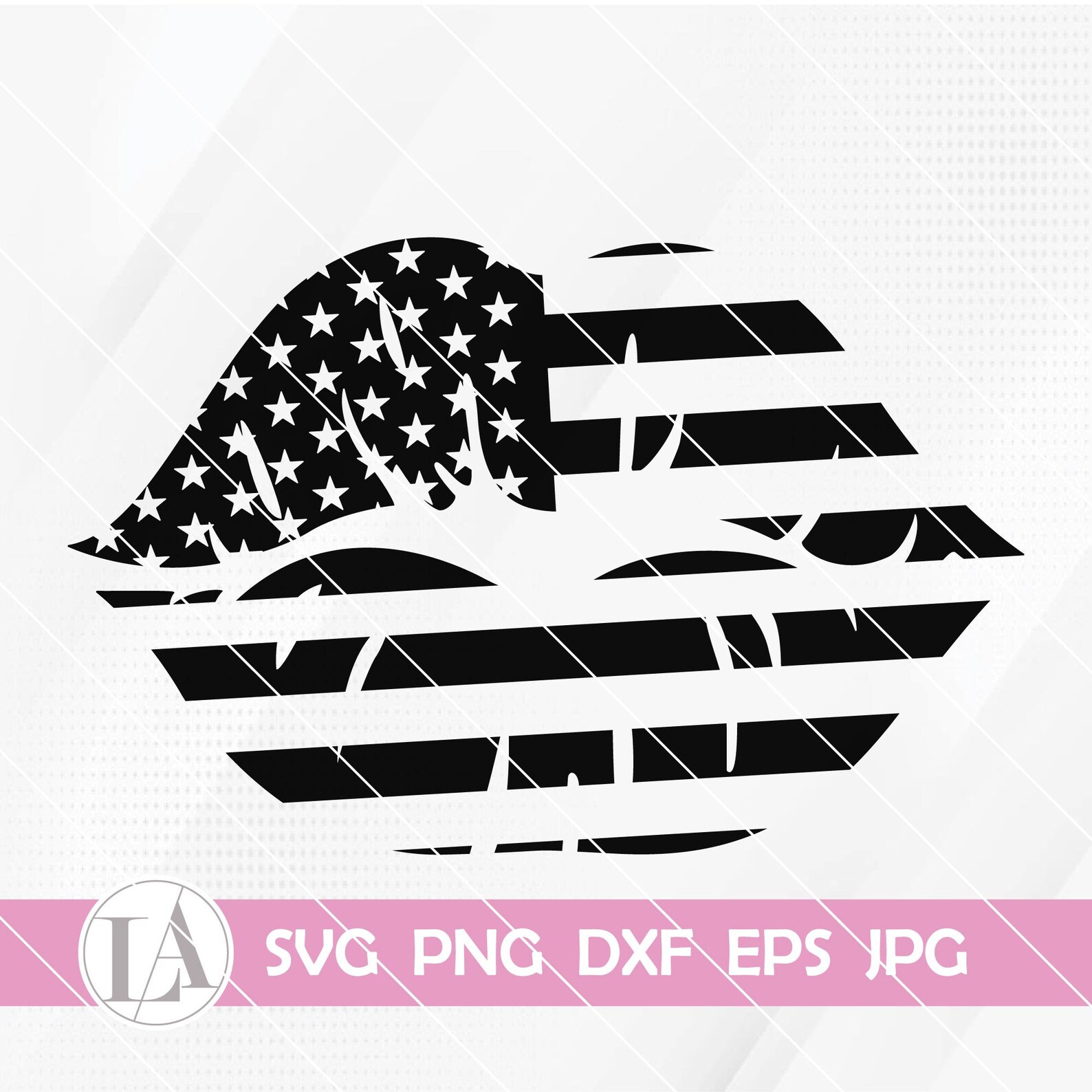 Patriotic Lips Svg Flag Lip Svg Lips Svg Distressed Lips - Etsy