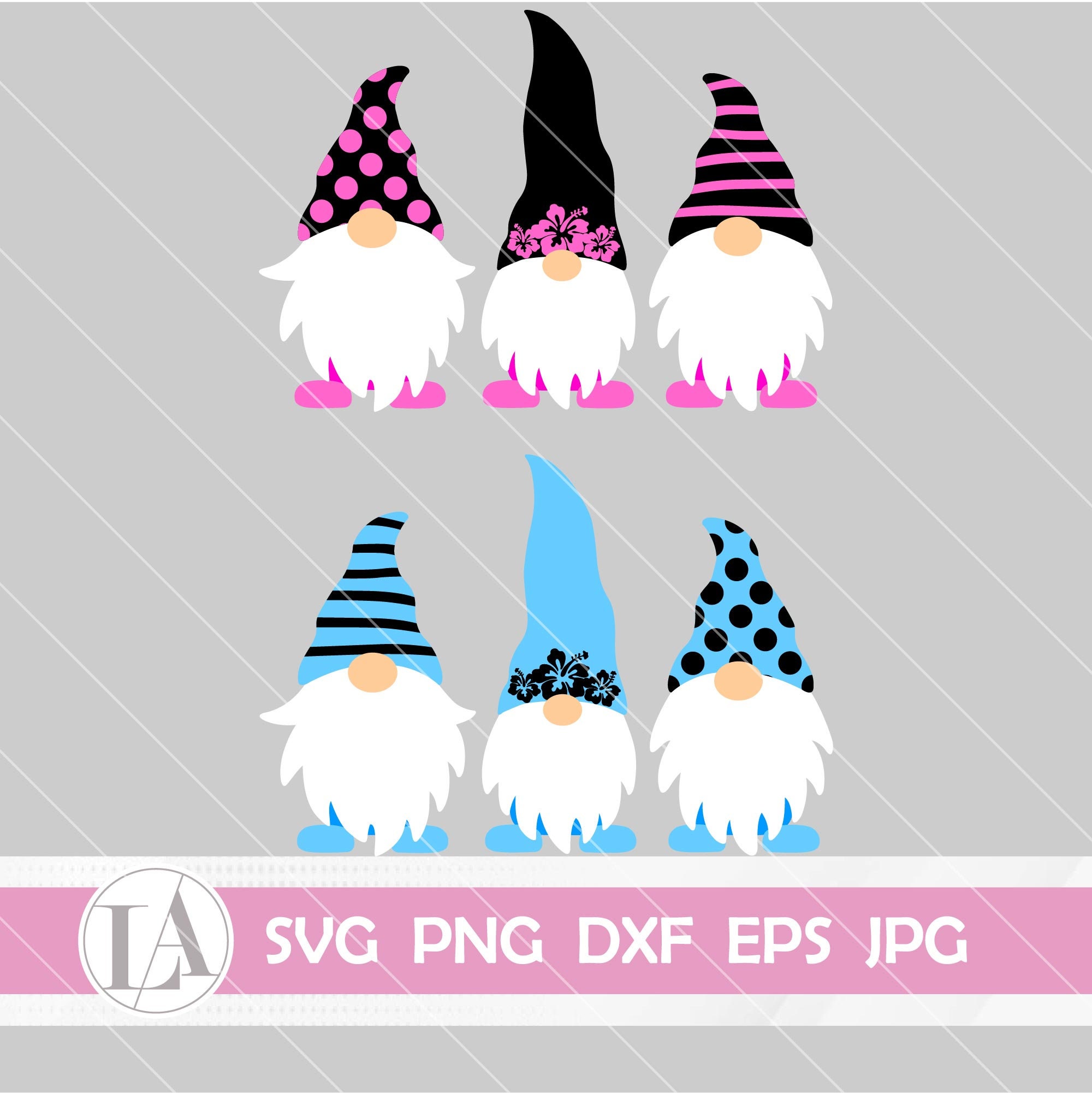 Gnomes Svg Three Gnomes Svg Colorful Gnome Svg Gnome - Etsy