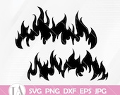 Fire Flames Svg Flame Clipart Flames Svg Fire Svg Flame - Etsy