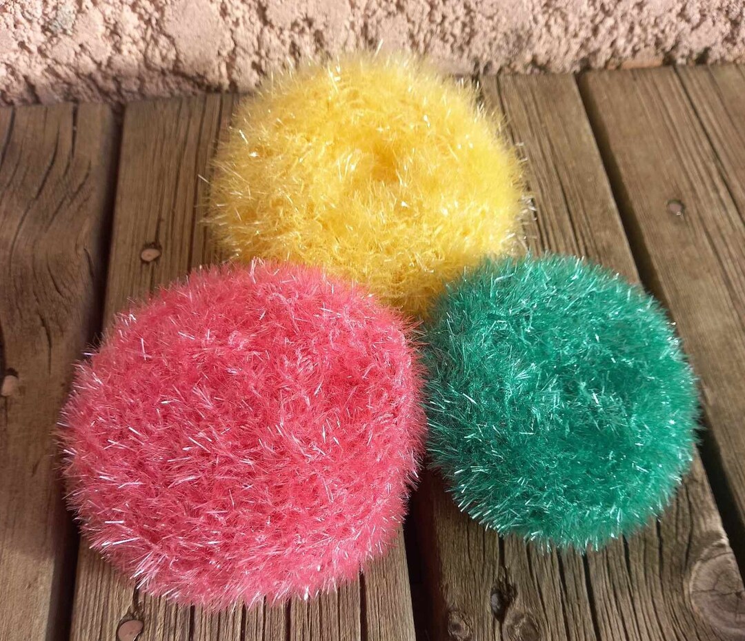 Tawashi / Scratching Tawashi / Washable Sponge / Zero Waste / Reusable ...