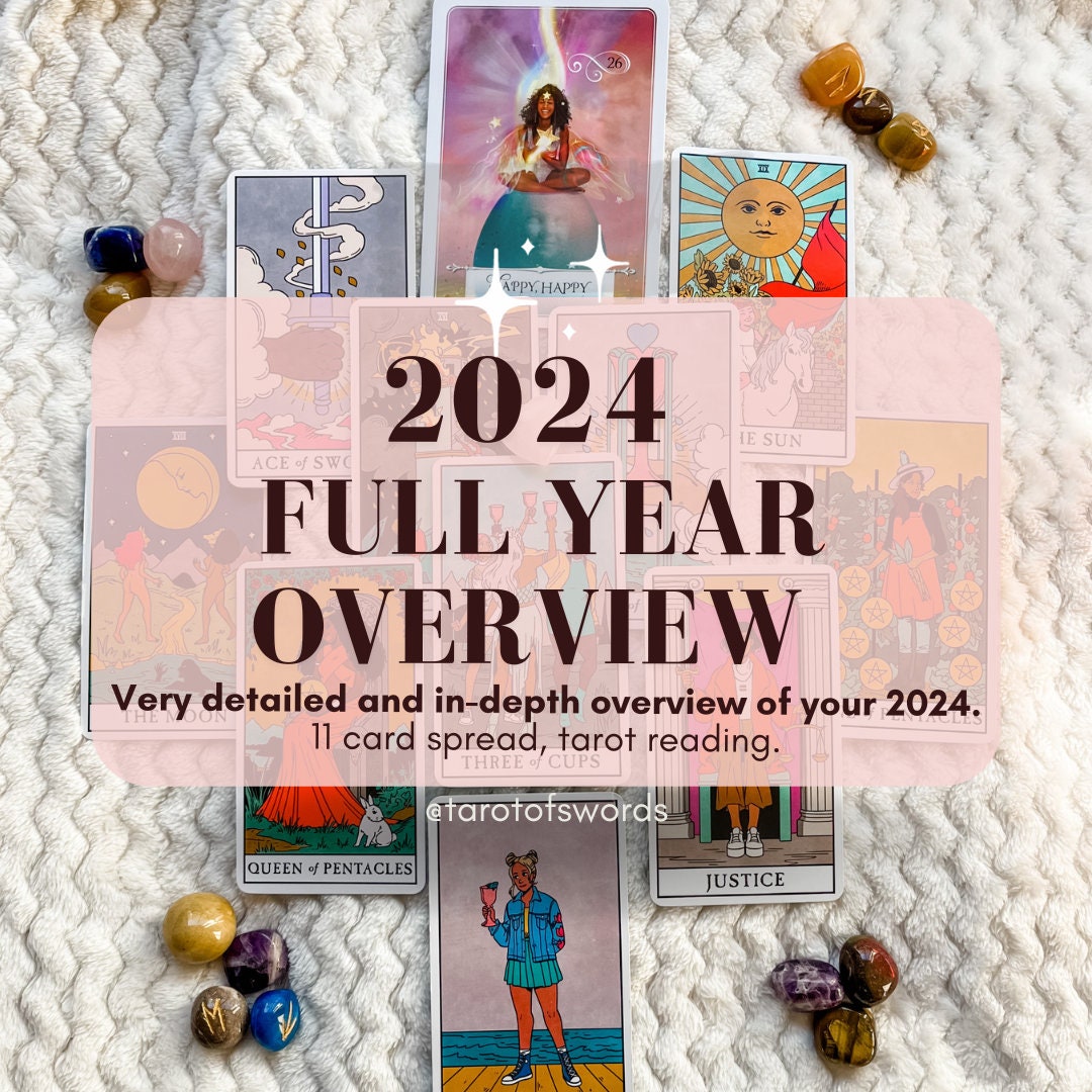 New Year 2024 Tarot Reading Yearly Psychic Prediction 2024 Tarot ...