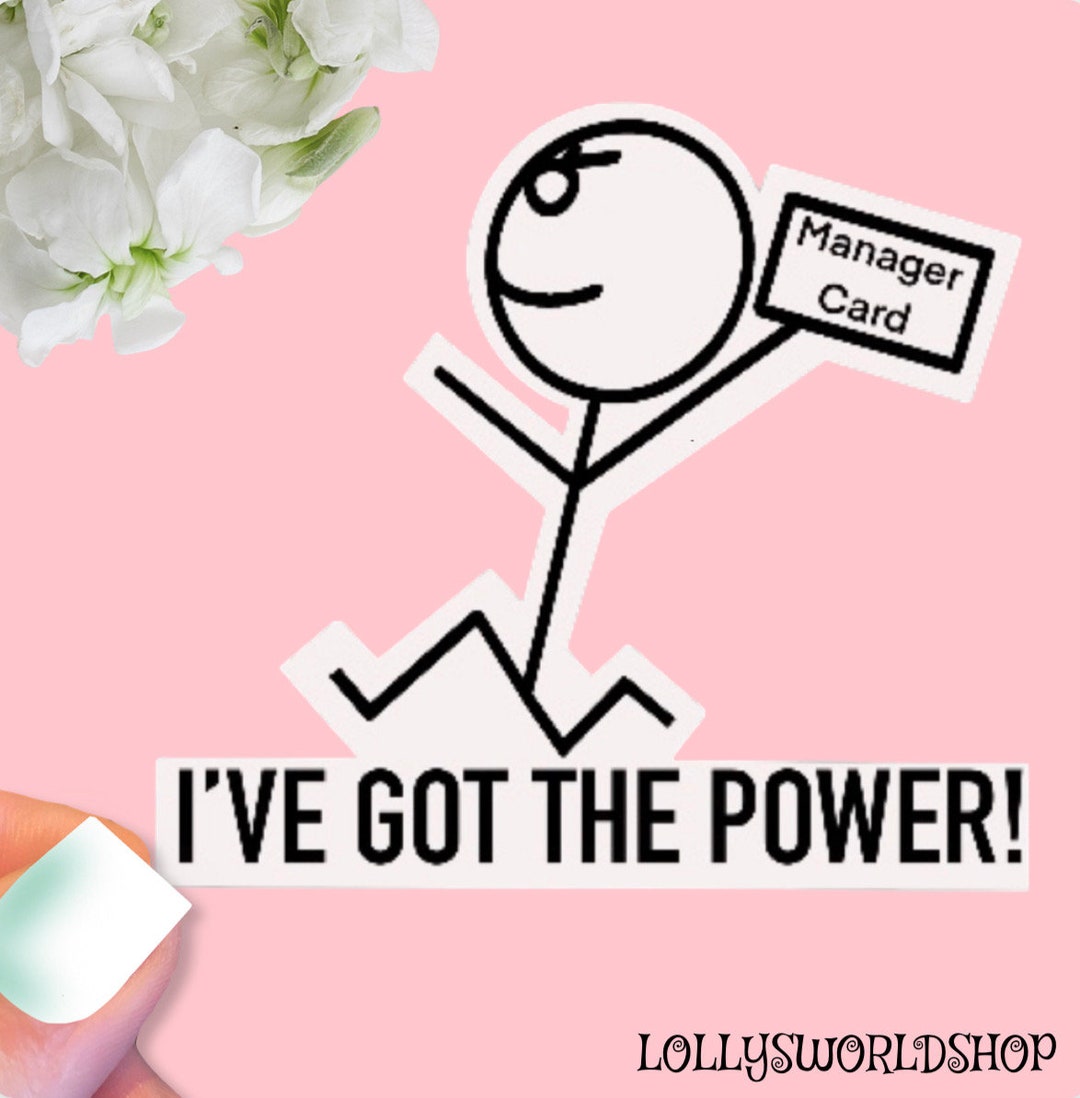 Funny Stick Man Sticker for Server Books - Etsy