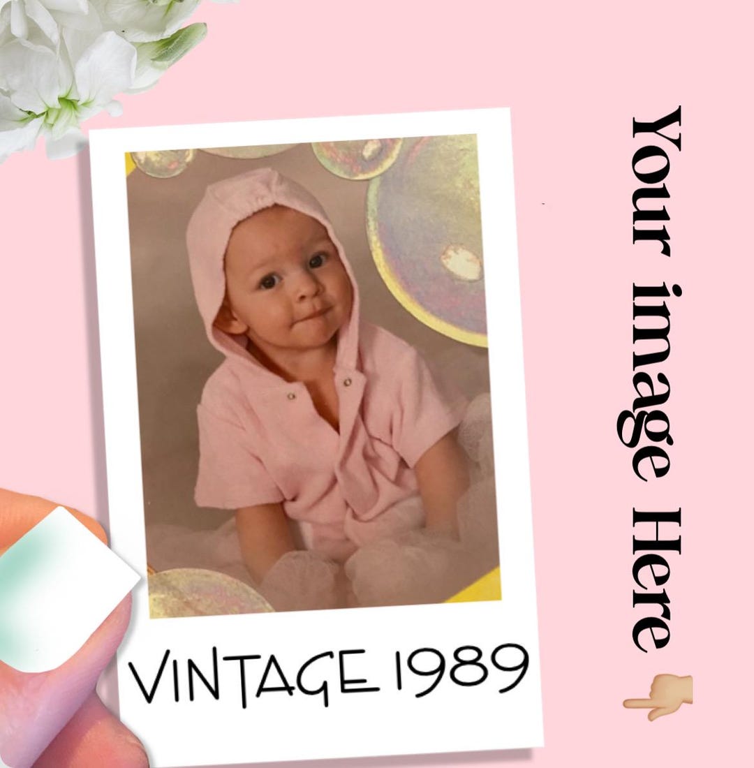 Custom Vintage Birthday Sticker Labels for Funny Party Favors and ...