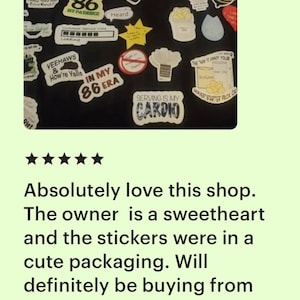 Funny Server Meme Stickers: Water-resistant Restaurant Stickers (11 ...