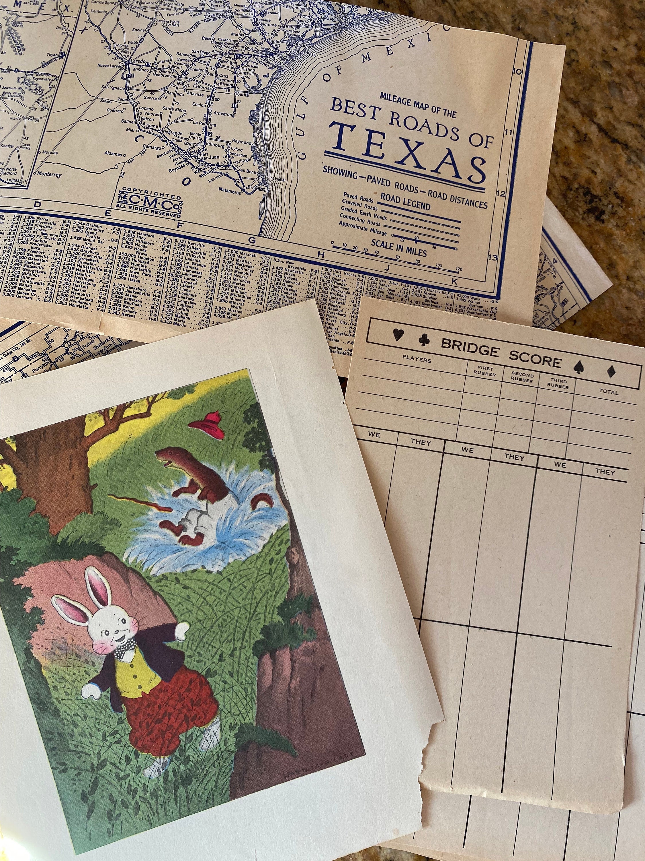 Vintage Paper Bundles: 35 Extraordinary Pages - Etsy UK