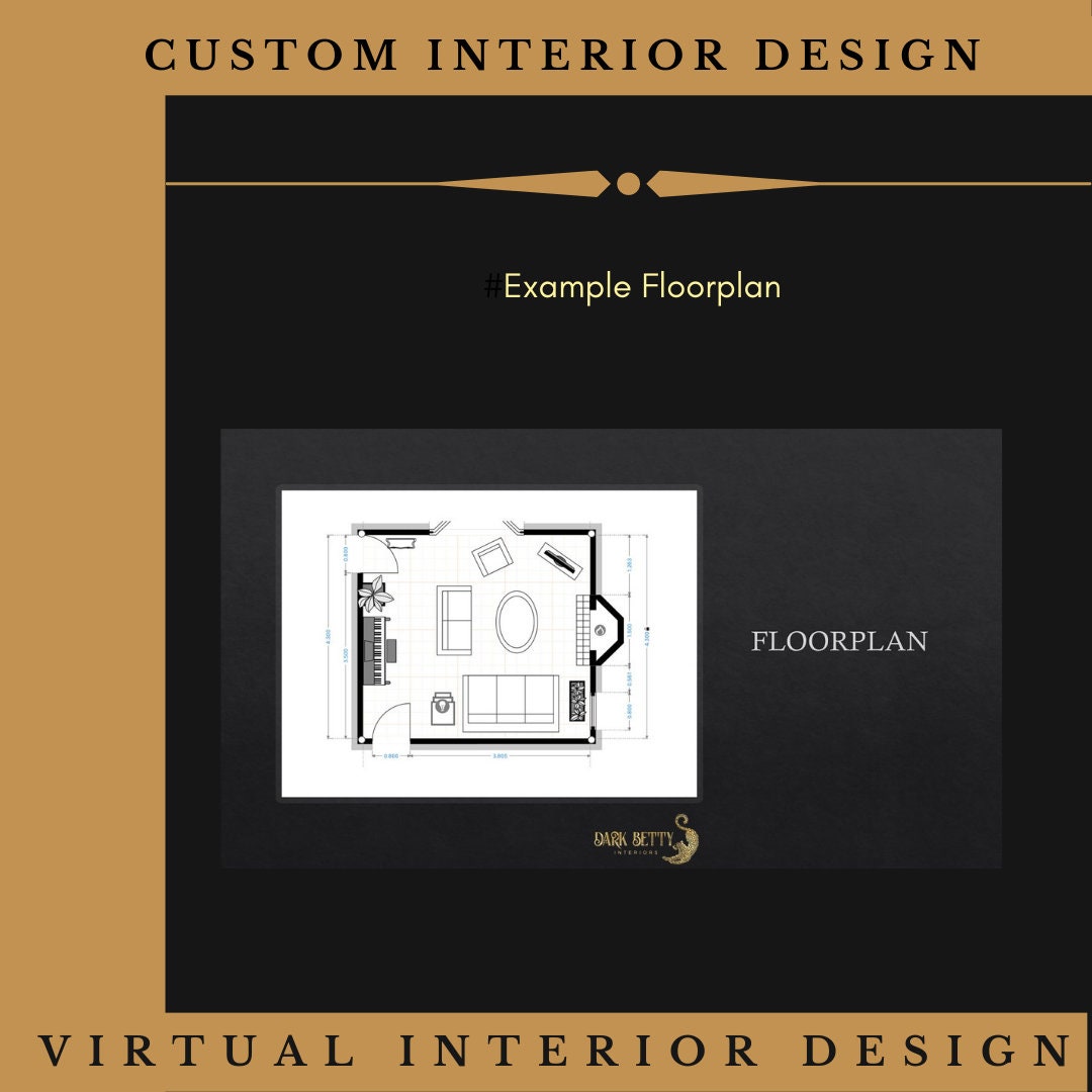 Custom Interior Design, E-design Package. Virtual Design , Mood Board, Floor Plan, Shopping List ...