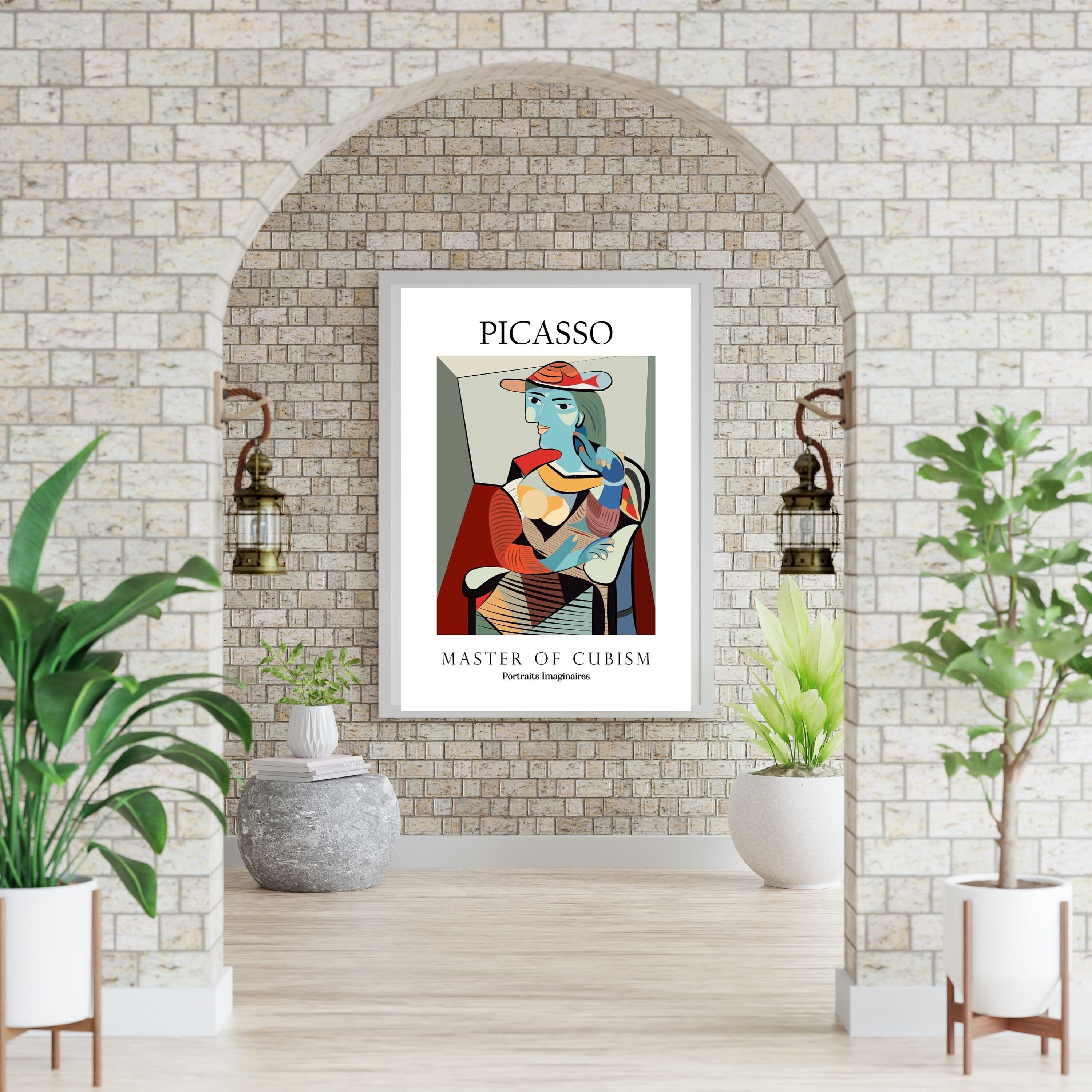 Picasso Poster Abstract Face Art Modern, Picasso Poster Picasso Dance ...