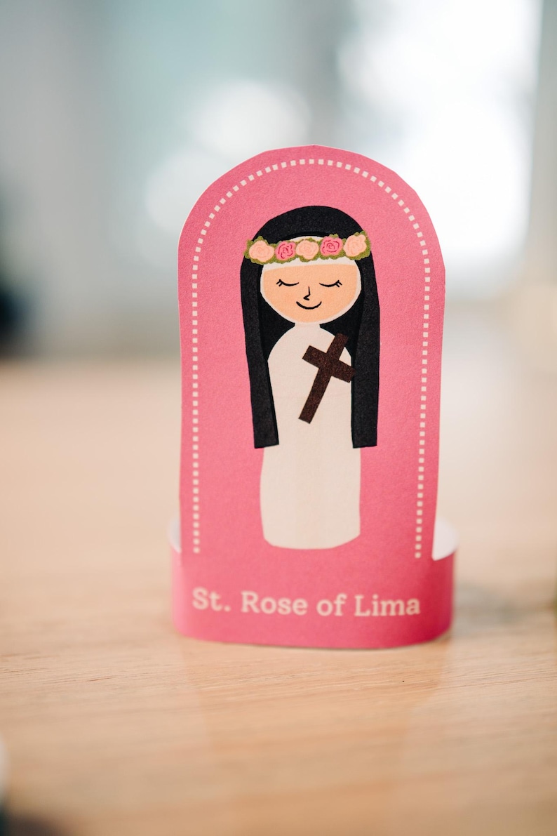 70 Pop-up Saints | Catholic Crafts for Kids, All Saints Day Party ...