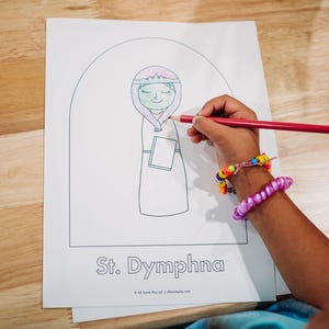 140 Saint Coloring Pages | Printable Saints Activity for Catholic ...