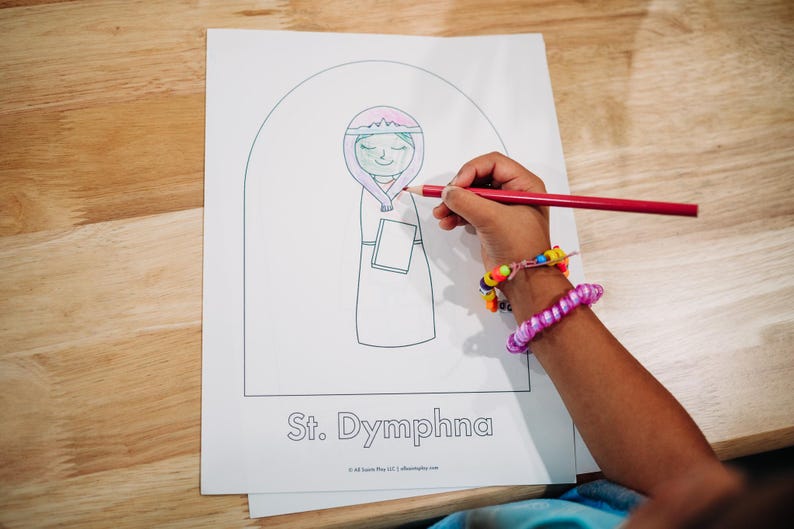 140 Saint Coloring Pages | Printable Saints Activity for Catholic ...