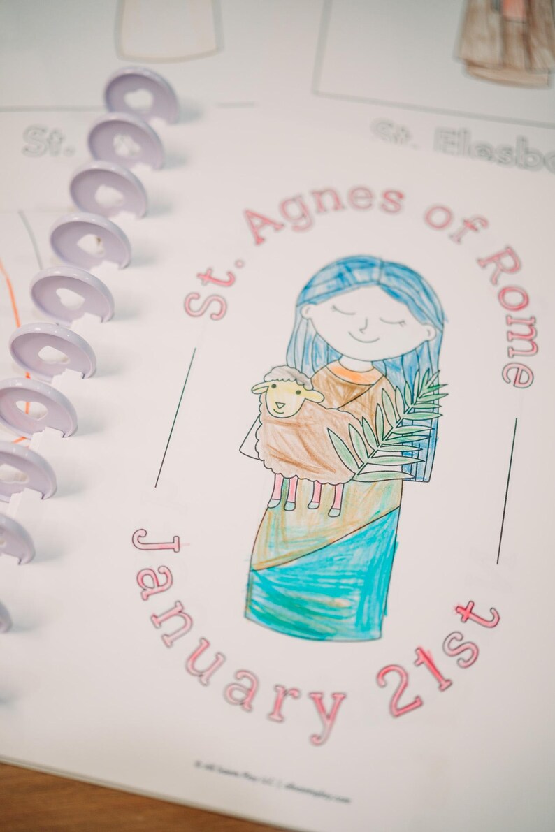 140 Saint Coloring Pages | Printable Saints Activity for Catholic ...