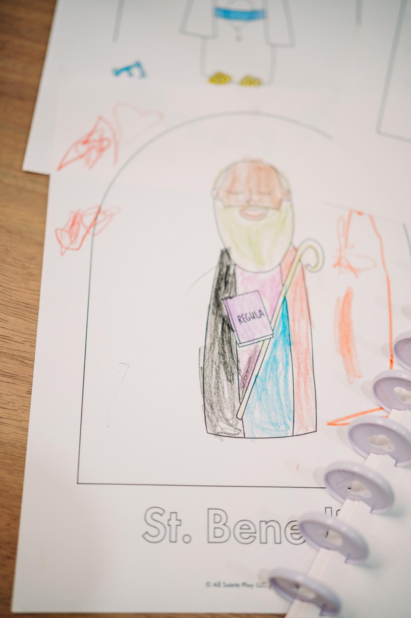 140 Saint Coloring Pages | Printable Saints Activity for Catholic ...