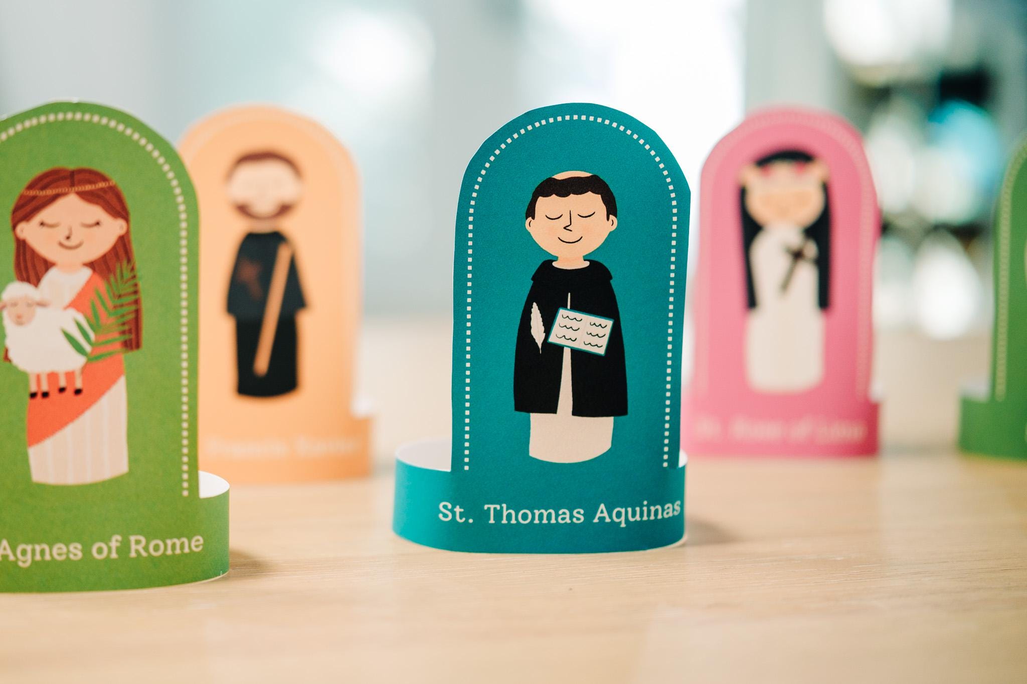 70 Pop-up Saints | Catholic Crafts for Kids, All Saints Day Party ...