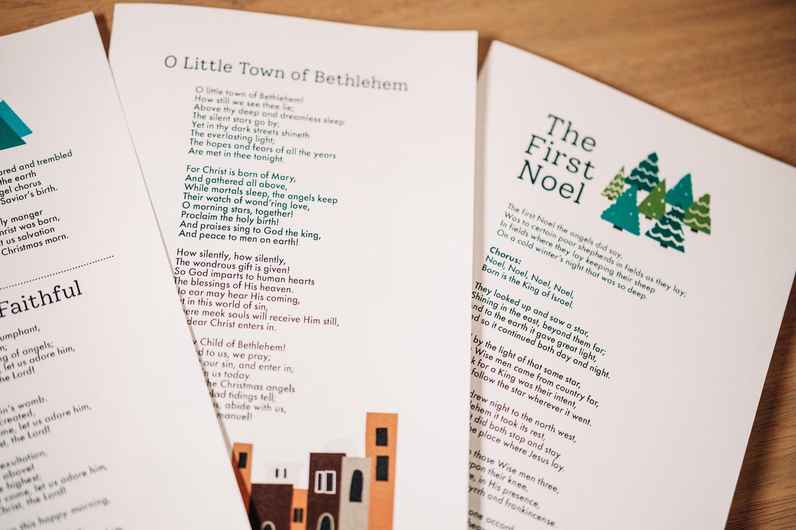 Christmas Carols Booklet | Printable Holiday Songbook, Winter Music ...