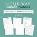 Spiritual Life Expansion Pack for Little Way Catholic Planner | Prayer ...