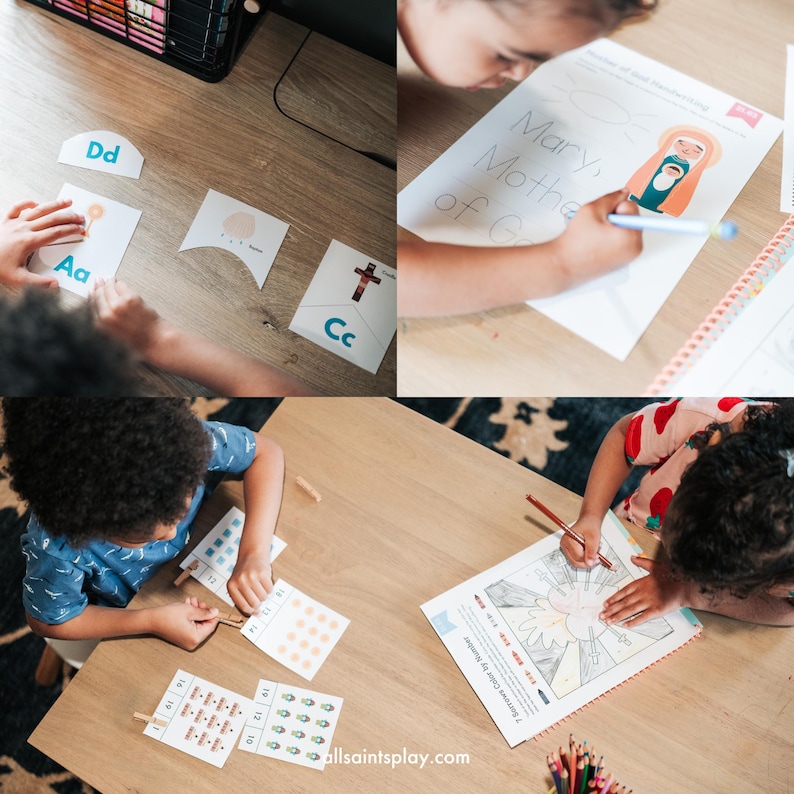 Catholic Preschool Curriculum Printable and Online Course | Learn ...