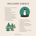 Christmas Carols Booklet | Printable Holiday Songbook, Winter Music ...