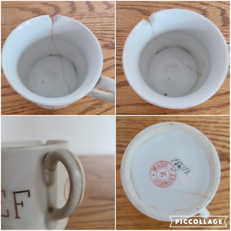 RARE Vintage Child's ABC Alphabet Cup Alphabet Mug Made - Etsy