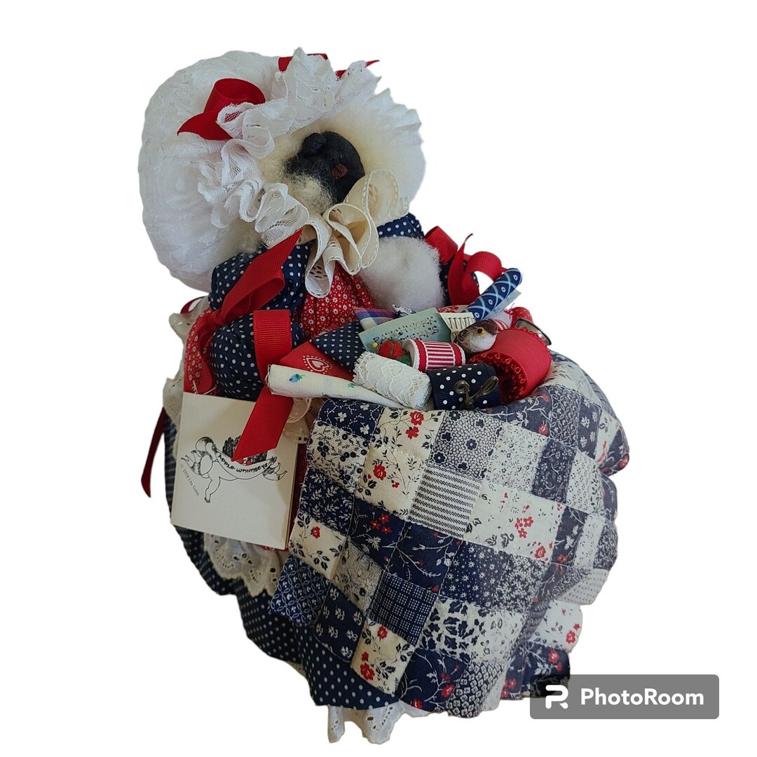 Vintage Apple Whimseys Real Apple Face Appalachian Folk Art Doll, Apple ...