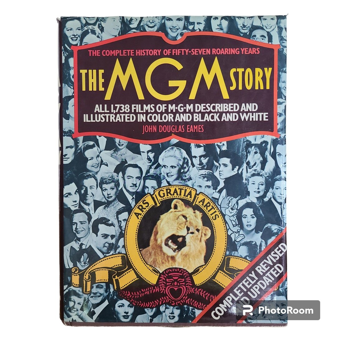 Vintage the MGM Story Coffee Table Book Reference Book by John Douglas ...