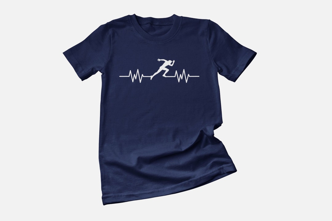 Pulse Running Shirt Heartbeat Running Shirt Workout Shirt - Etsy