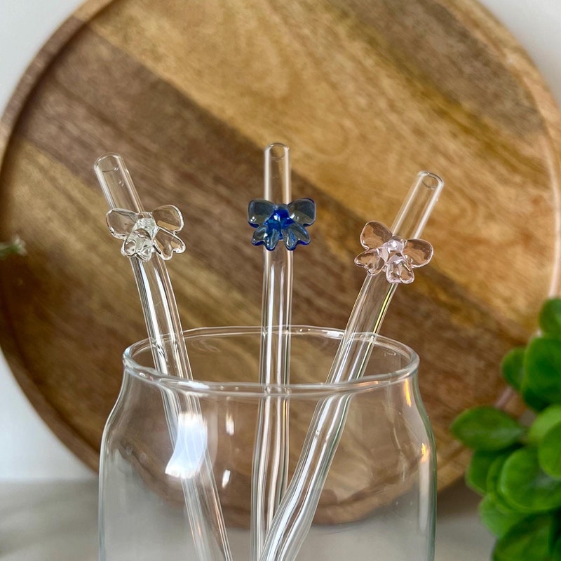 Glass Straws - Etsy