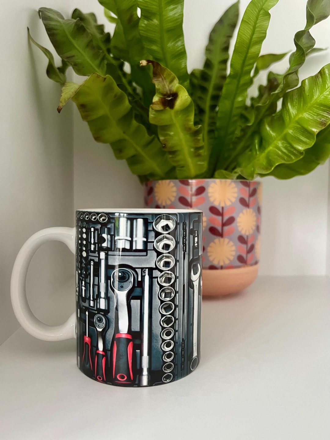 Mechanic Tool Mug With Handle, Spanner Mug, Tools Mug, Mug for Men ...