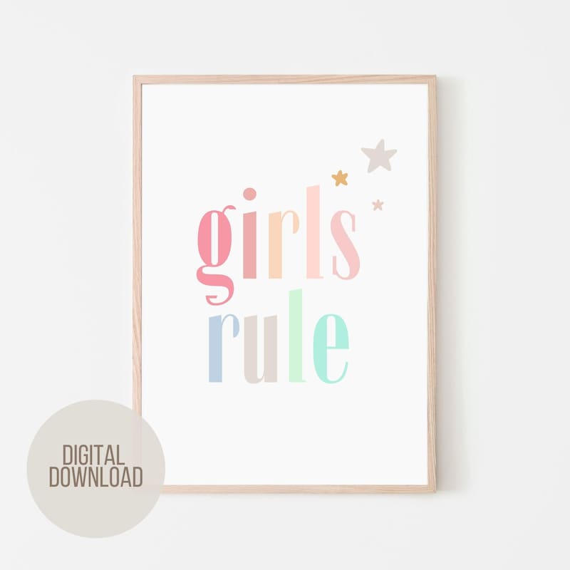 Room Rules for Girls - Etsy