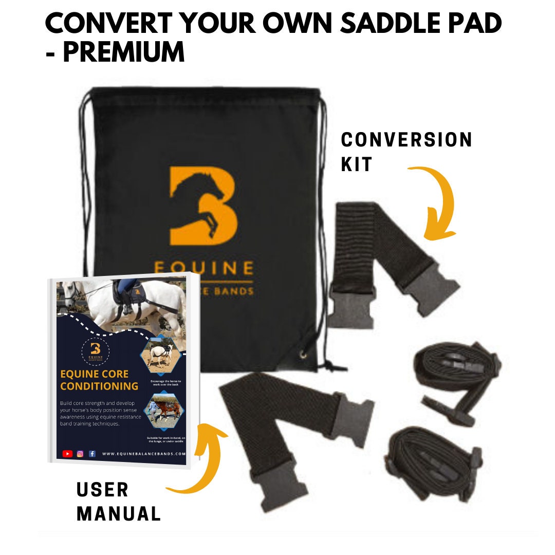Equine Band Core Trainer Saddle Pad Conversion Kit - Etsy