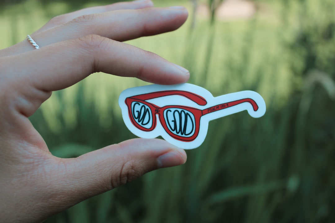 God is Good | Bible Sticker | Jesus Sticker | Water Bottle Sticker ...