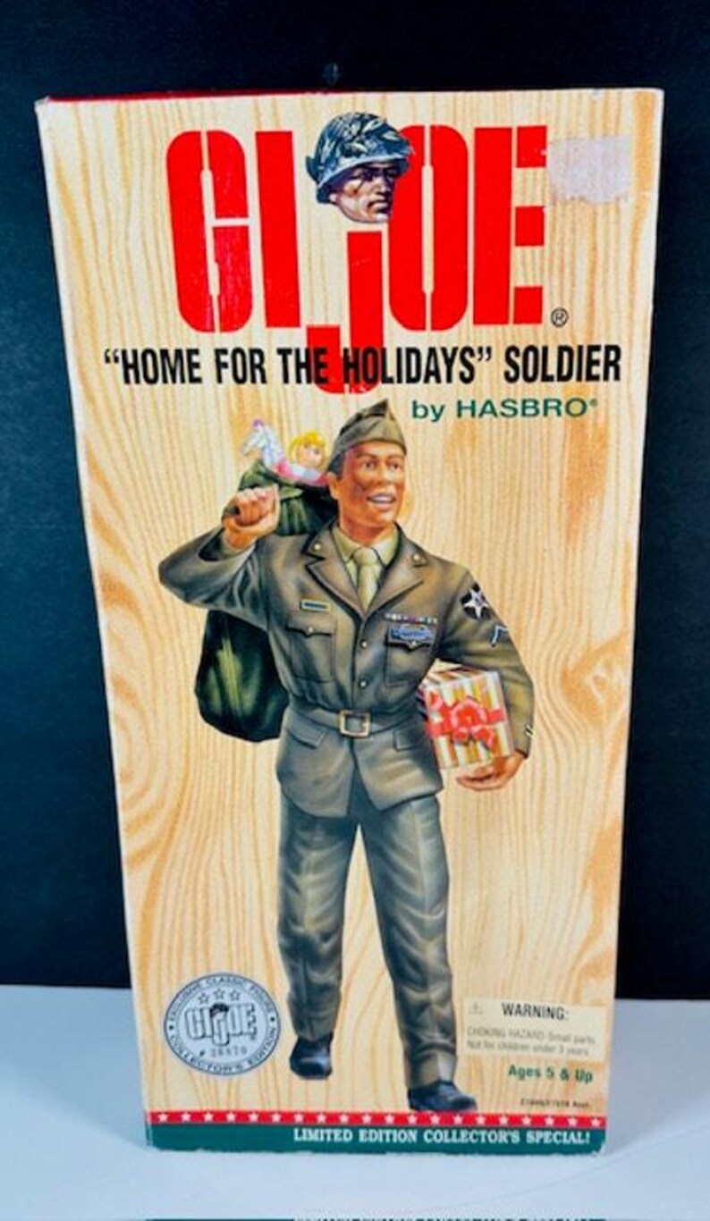 1995 GI Joe WWII Home for the Holidays Limited Edition Collectors Brand ...