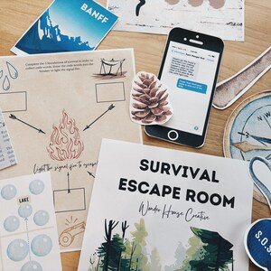 Wilderness Survival Printable Escape Room, Classroom, Middle School ...