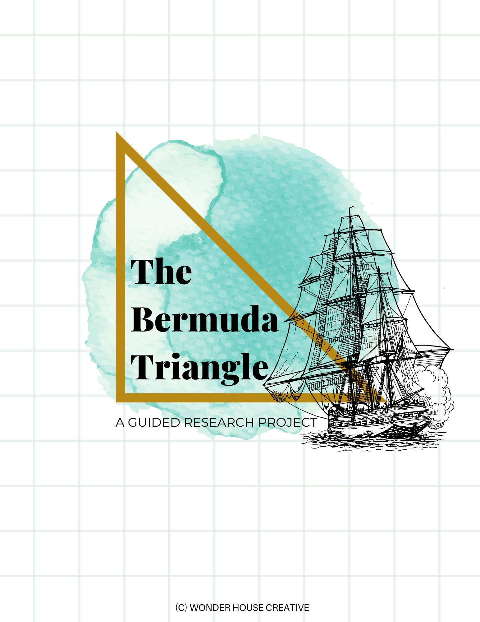 Bermuda Triangle Guided Research Project, Guided Writing, Middle School ...