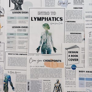 Introduction to Lymphatics Unit Study, Human Body Systems, Middle Years ...