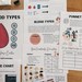 Blood Type Resource Pack, Middle School High School Biology, Science ...