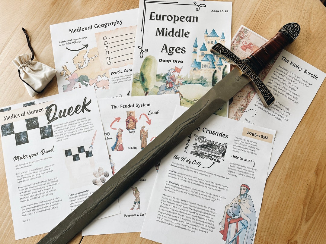 European Middle Ages Deep Dive, Middle Ages Unit Study, Middle School ...