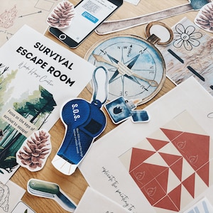 Wilderness Survival Printable Escape Room, Classroom, Middle School ...