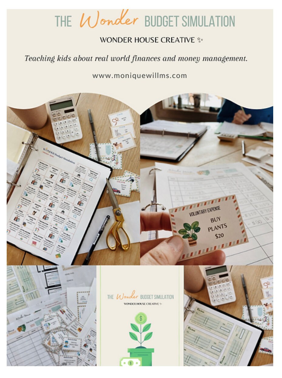 Wonder Budget Simulation, Teach Balancing a Budget, Budget Simulator ...