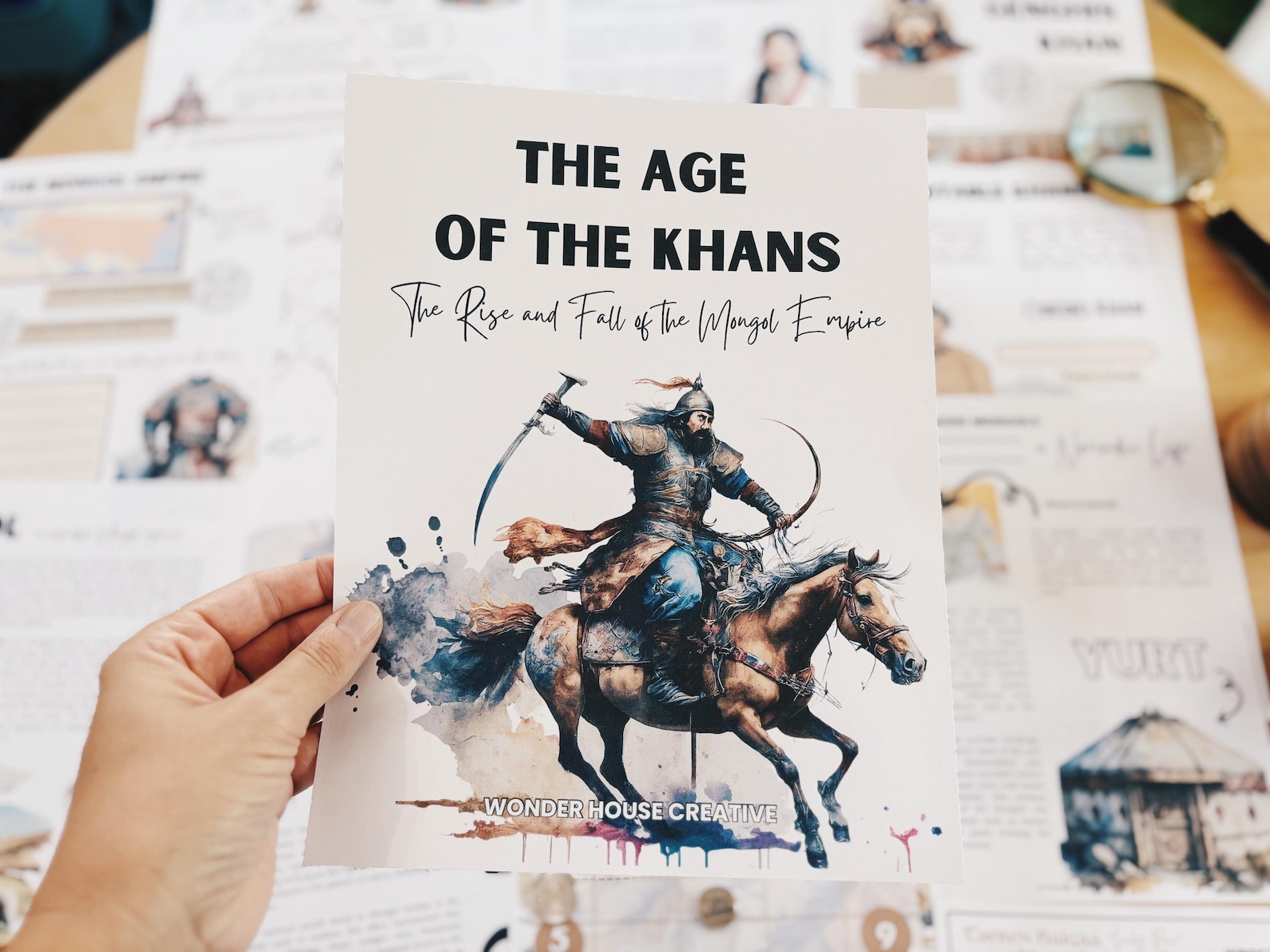 The Age of Khans Mongol Empire History/ela Unit Study, Middle School ...