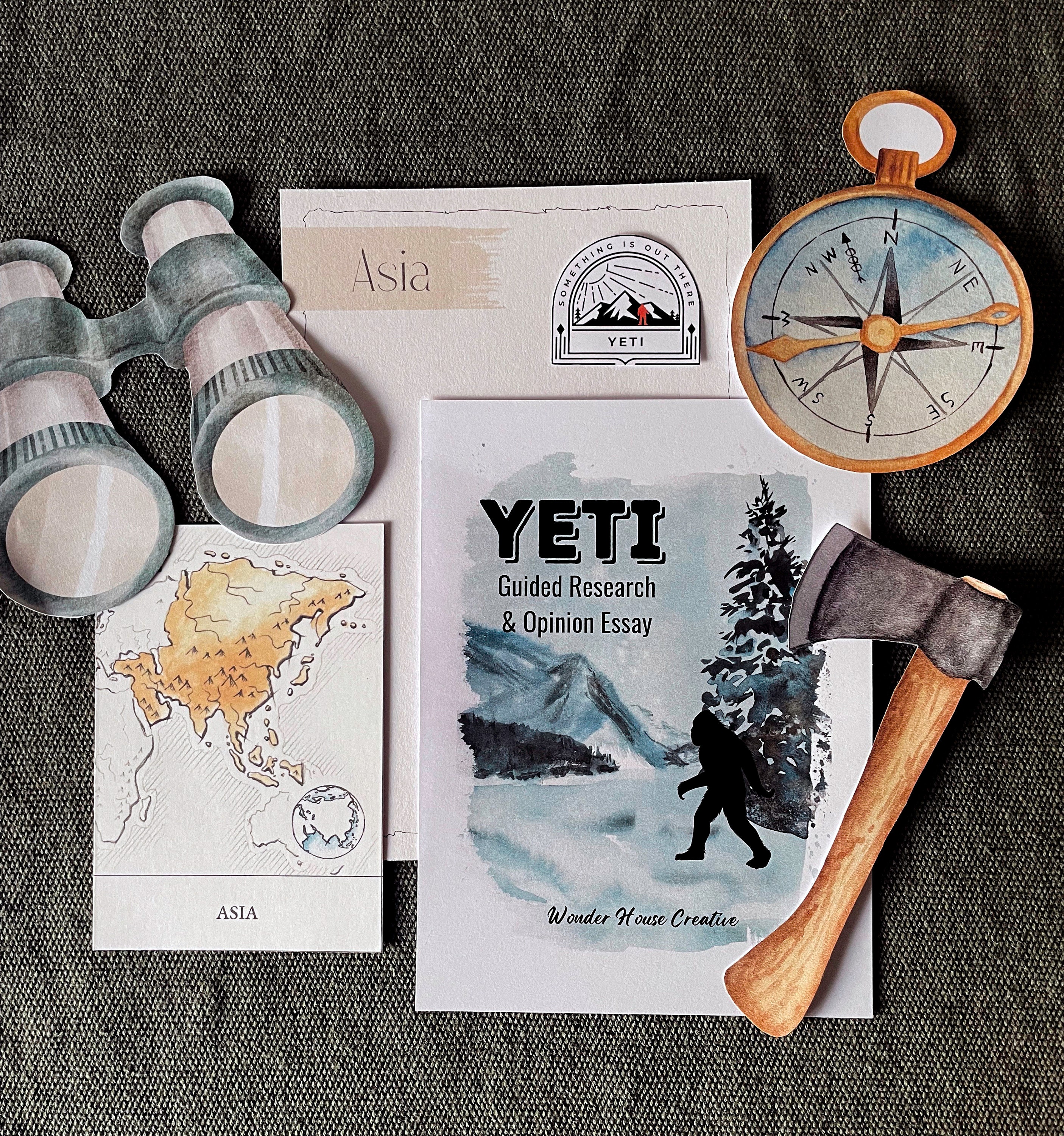 Yeti Guided Research Project, Opinion Essay Writing, Middle School ...