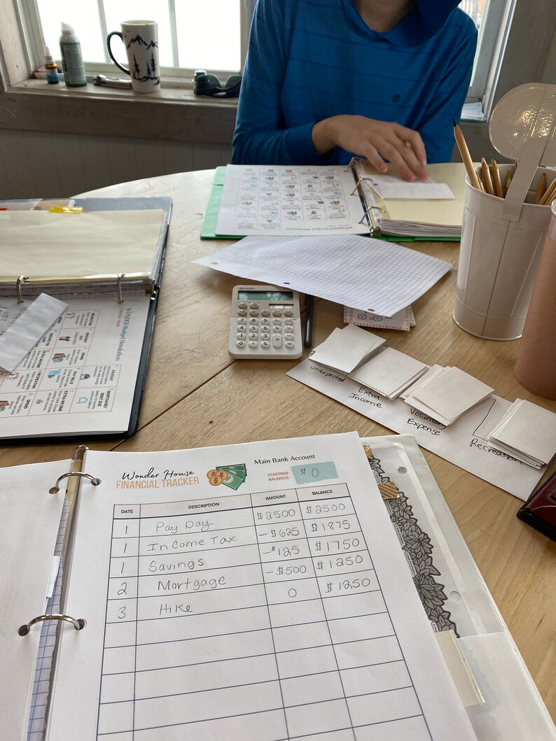 Wonder Budget Simulation, Teach Balancing a Budget, Budget Simulator ...