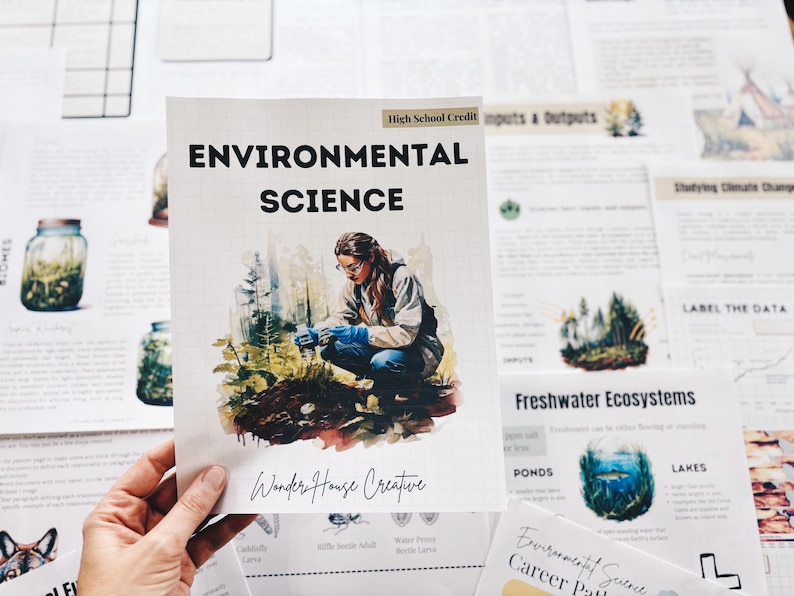 Environmental Science High School Course, 1 Credit, Enviro Sci 20 - Etsy